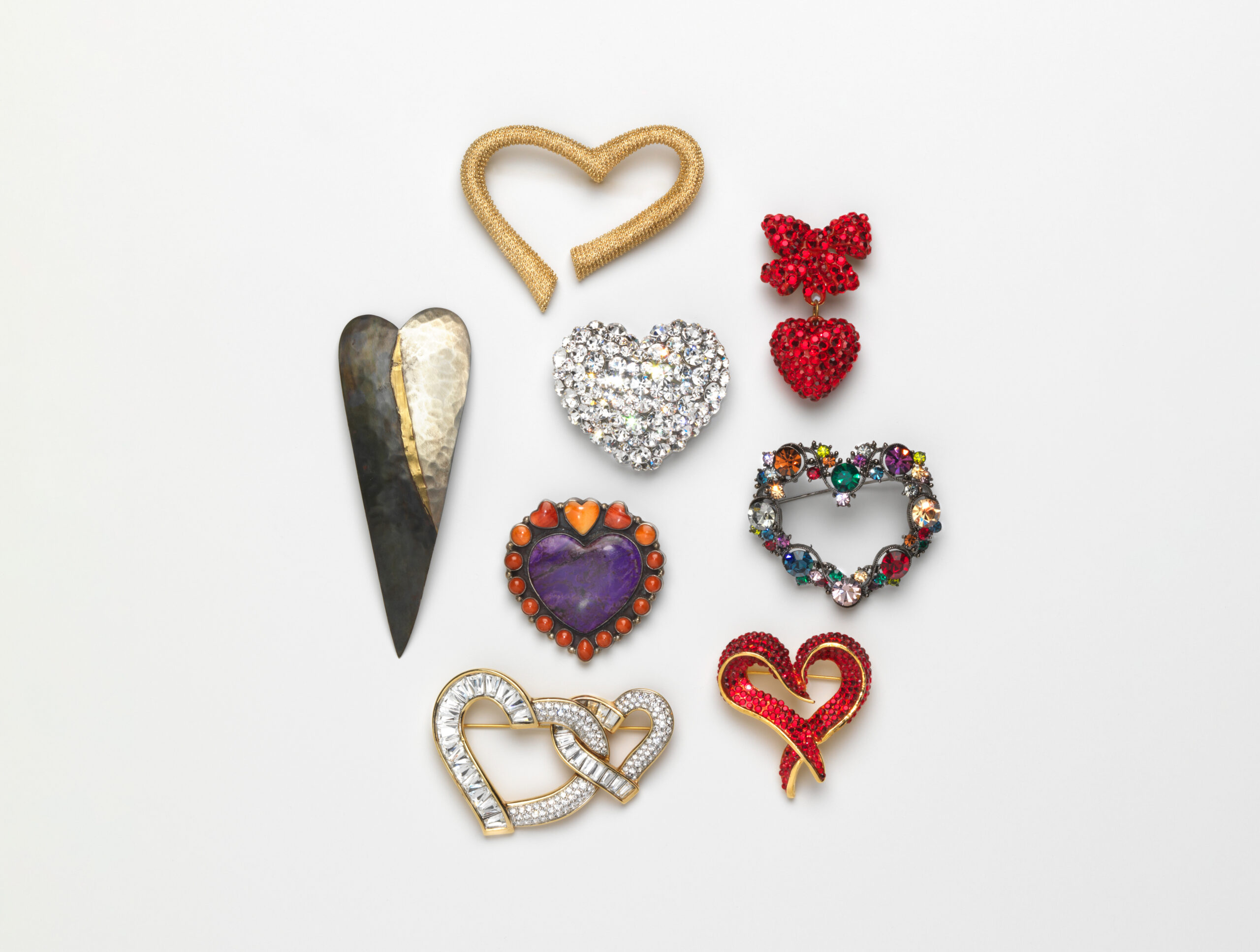 Heart Pins - Read My Pins: The Madeleine Albright Collection