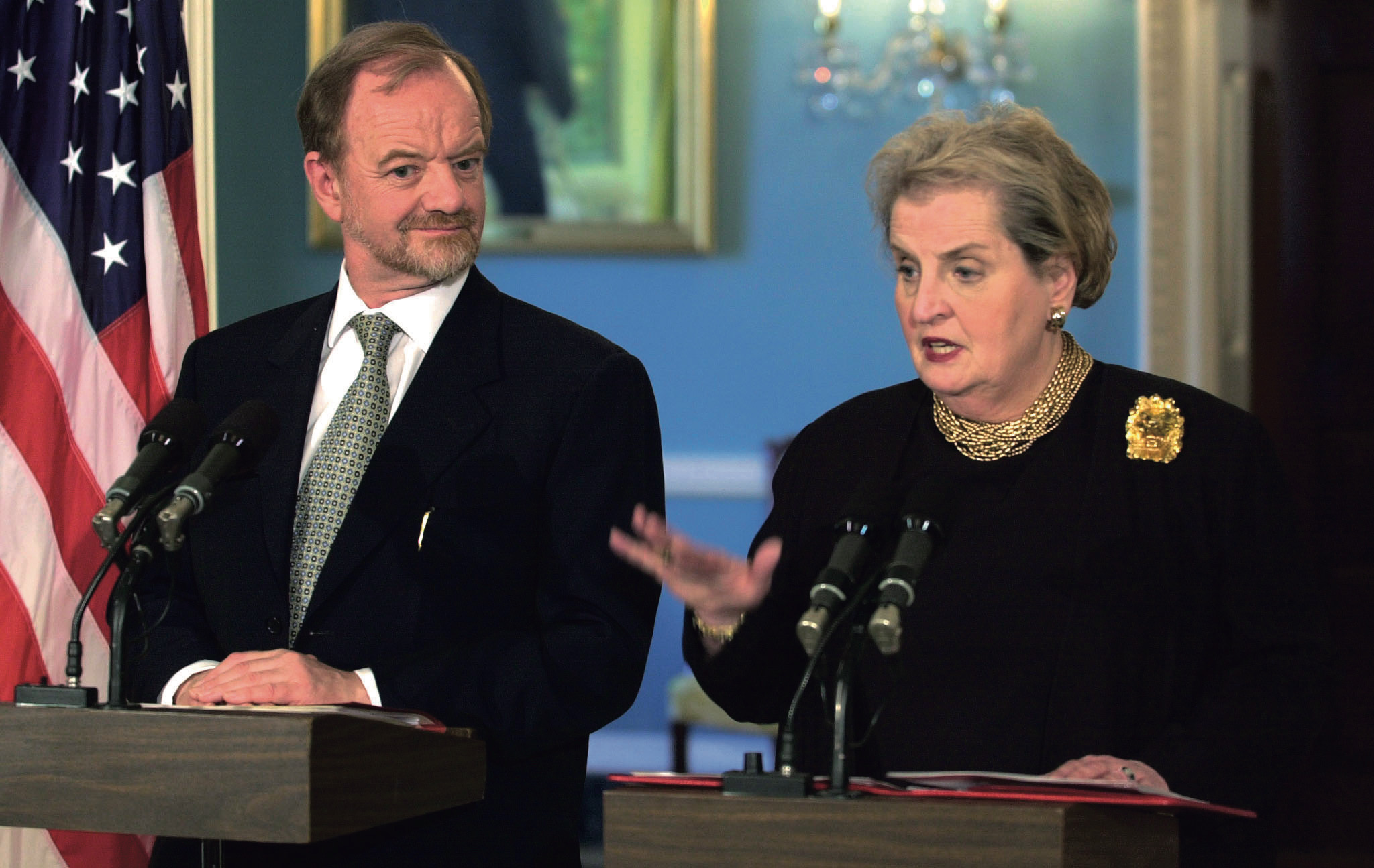 Cook's Lion Pin - Read My Pins: The Madeleine Albright Collection