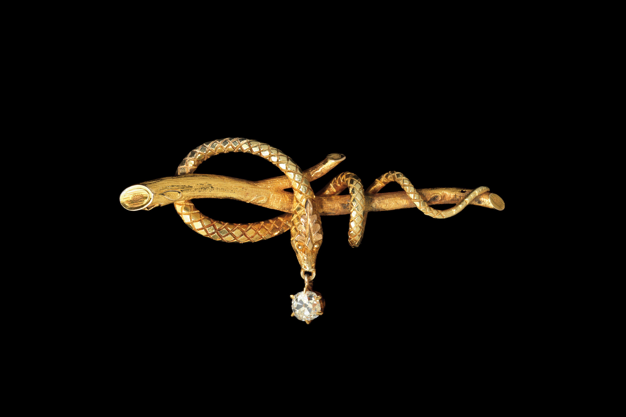 Serpent Pin - Read My Pins: The Madeleine Albright Collection