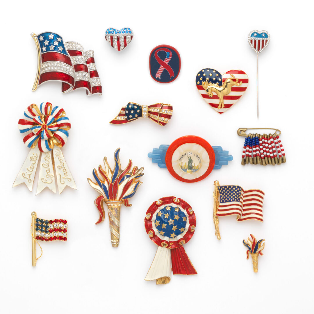 American Flag Pin - Read My Pins: The Madeleine Albright Collection